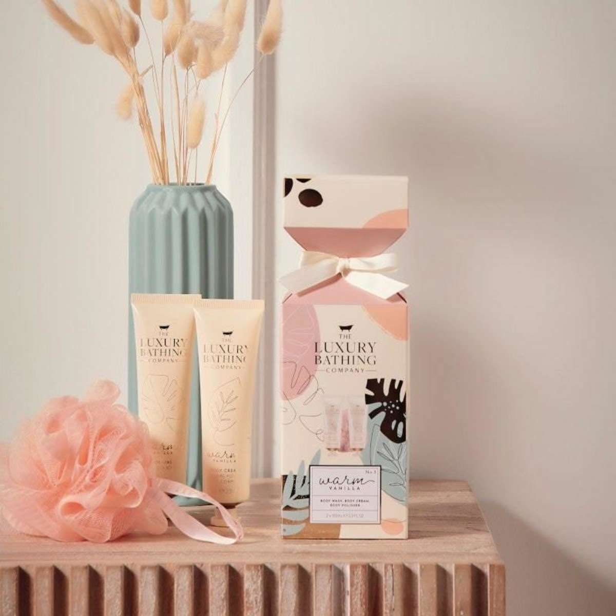 Luxury Bathing Company Warm Vanilla Cracker Gift Set | Woolworths