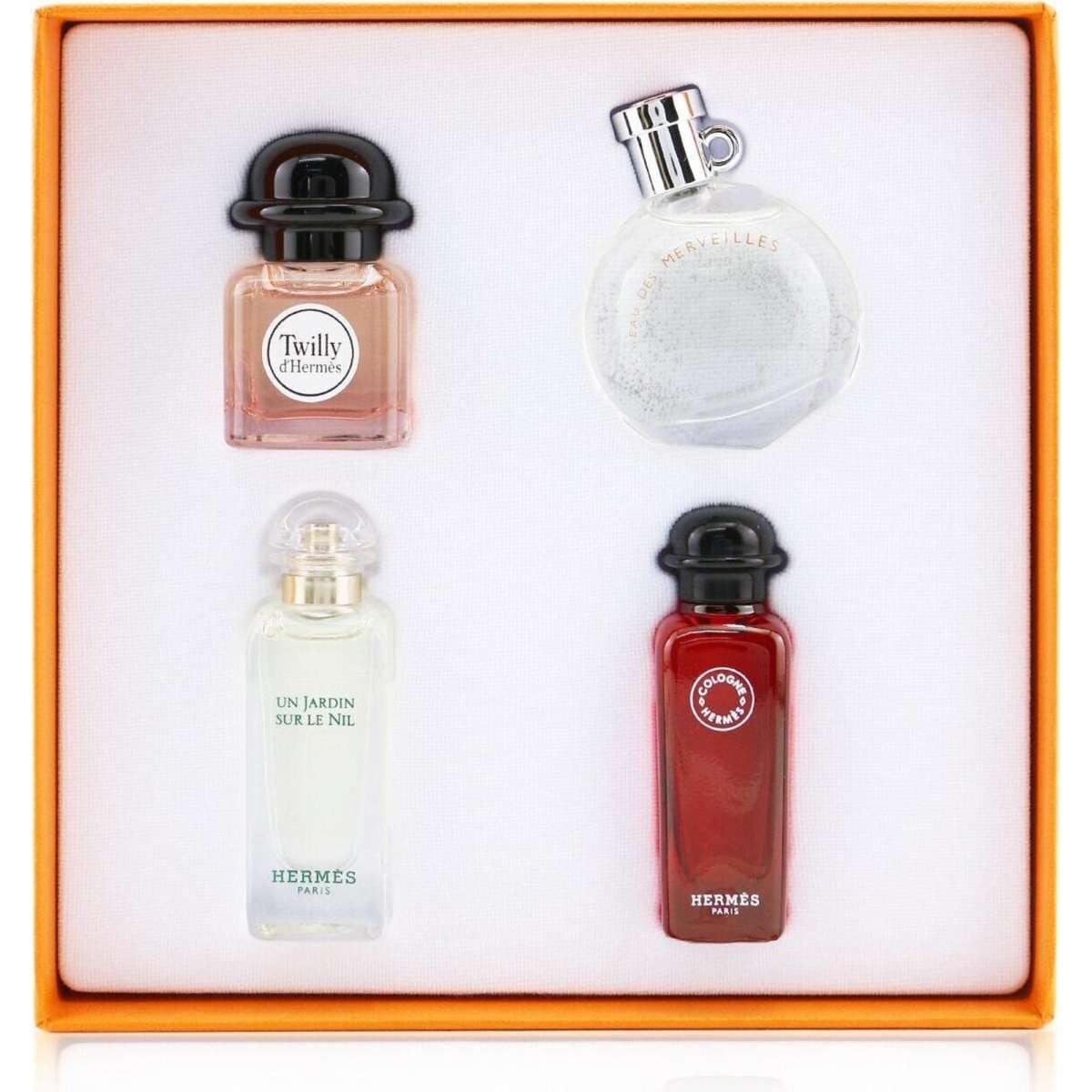 Hermes Miniature Coffret: Twilly D'Hermes, Un Jardin Sur Le Nil, Eau De ...