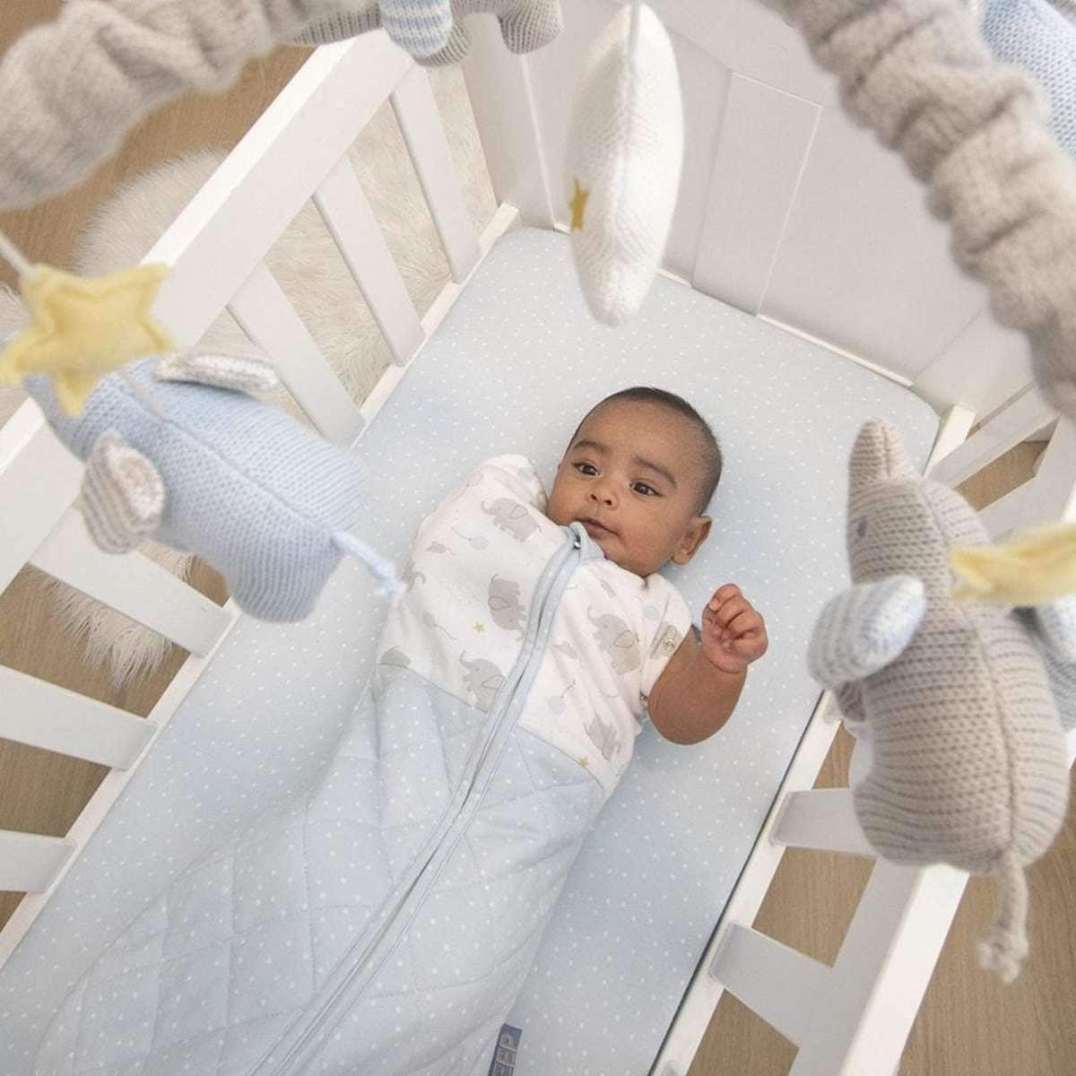 Living Textiles Musical Mobile Set Mason Elephant | Woolworths