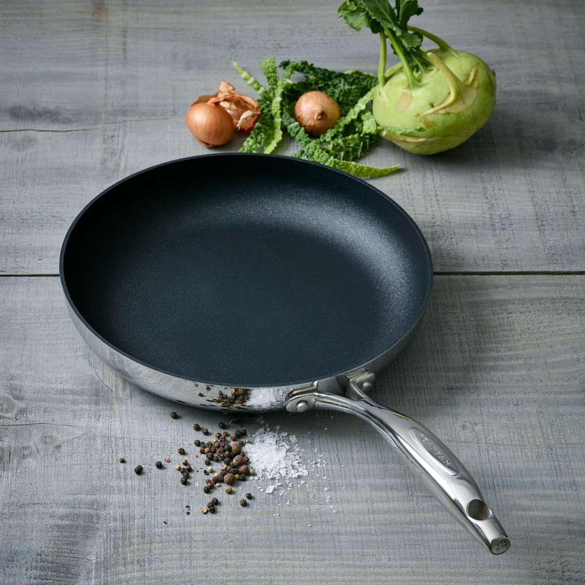 Scanpan HaptIQ Stainless Steel Frypan 26cm | Woolworths