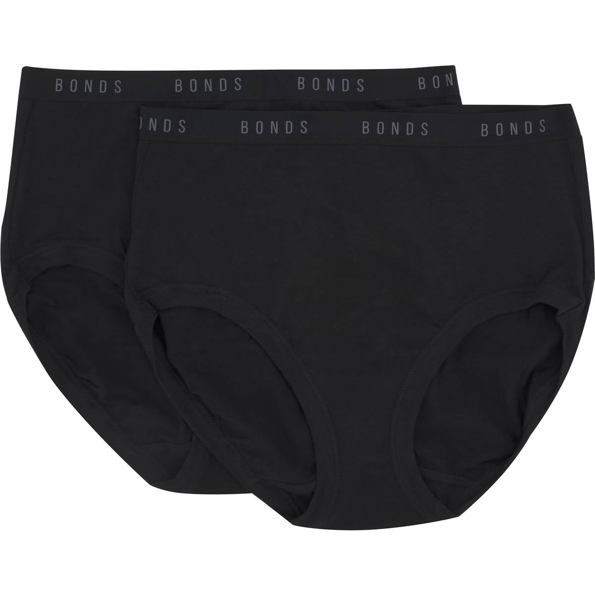 Bonds Ladies Cottontails Full Brief Modern Size 16 2 Pack | Woolworths