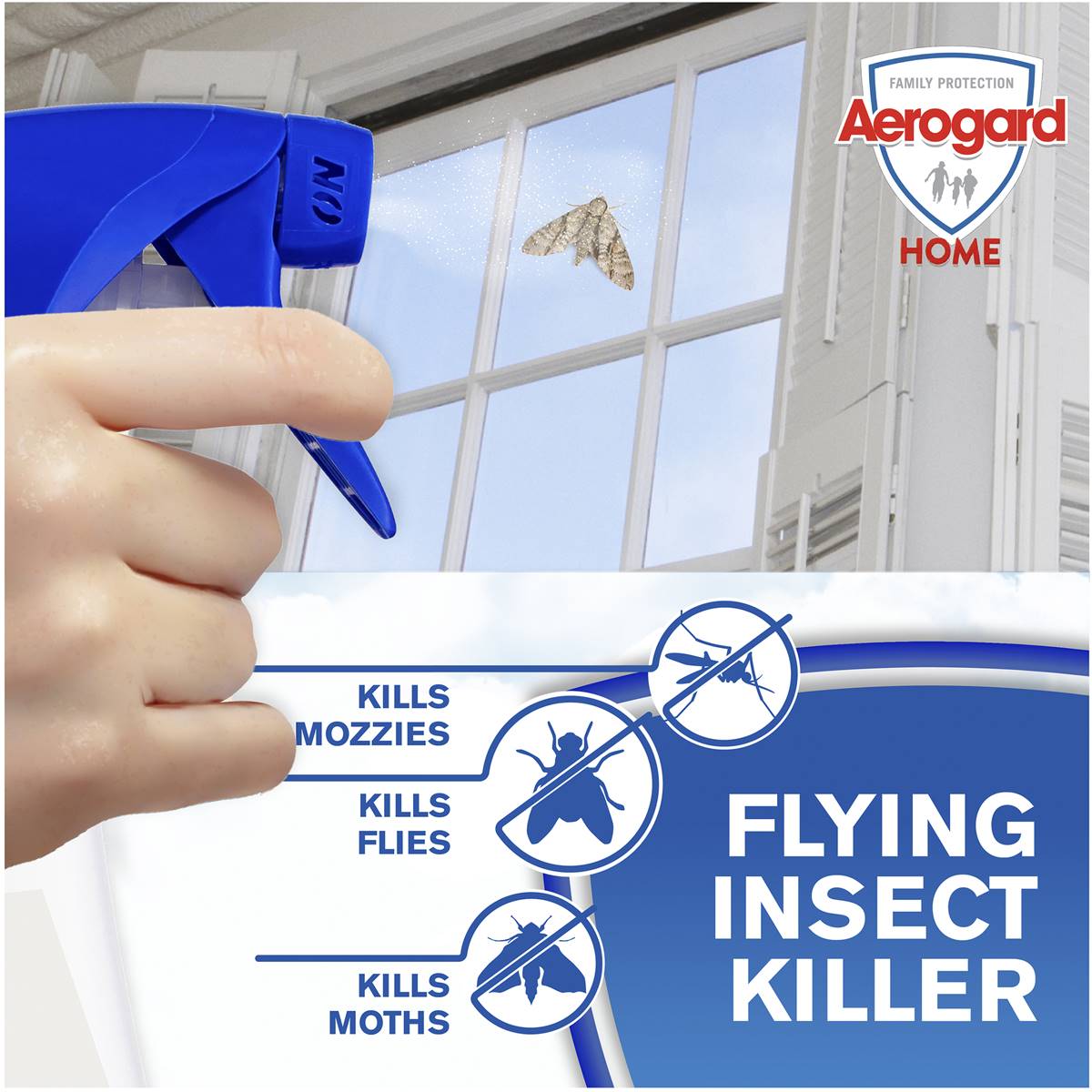 Aerogard Home Flying Insect Killer Spray 300ml | Woolworths