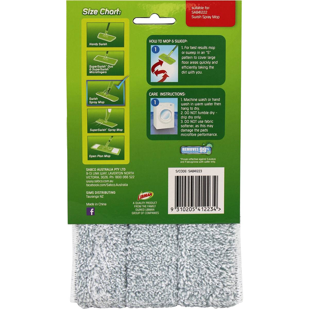 Sabco Spot Clean Spray Mop Refill Each Woolworths sabco-spot-clean-spray-mop-refill-each-woolworths