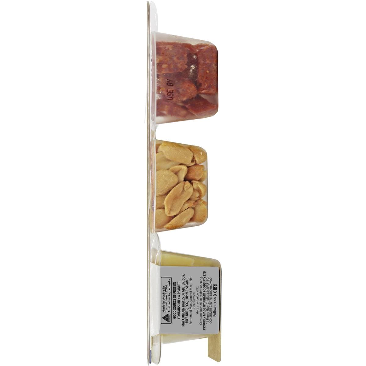 Roar Protein Chilli Salami, Peanuts & Tasty Cheese 70g | Woolworths