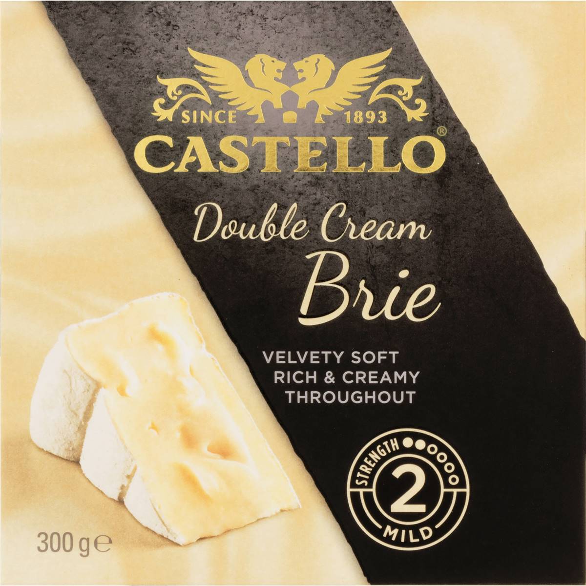 Castello Double Cream Brie 300g | Woolworths