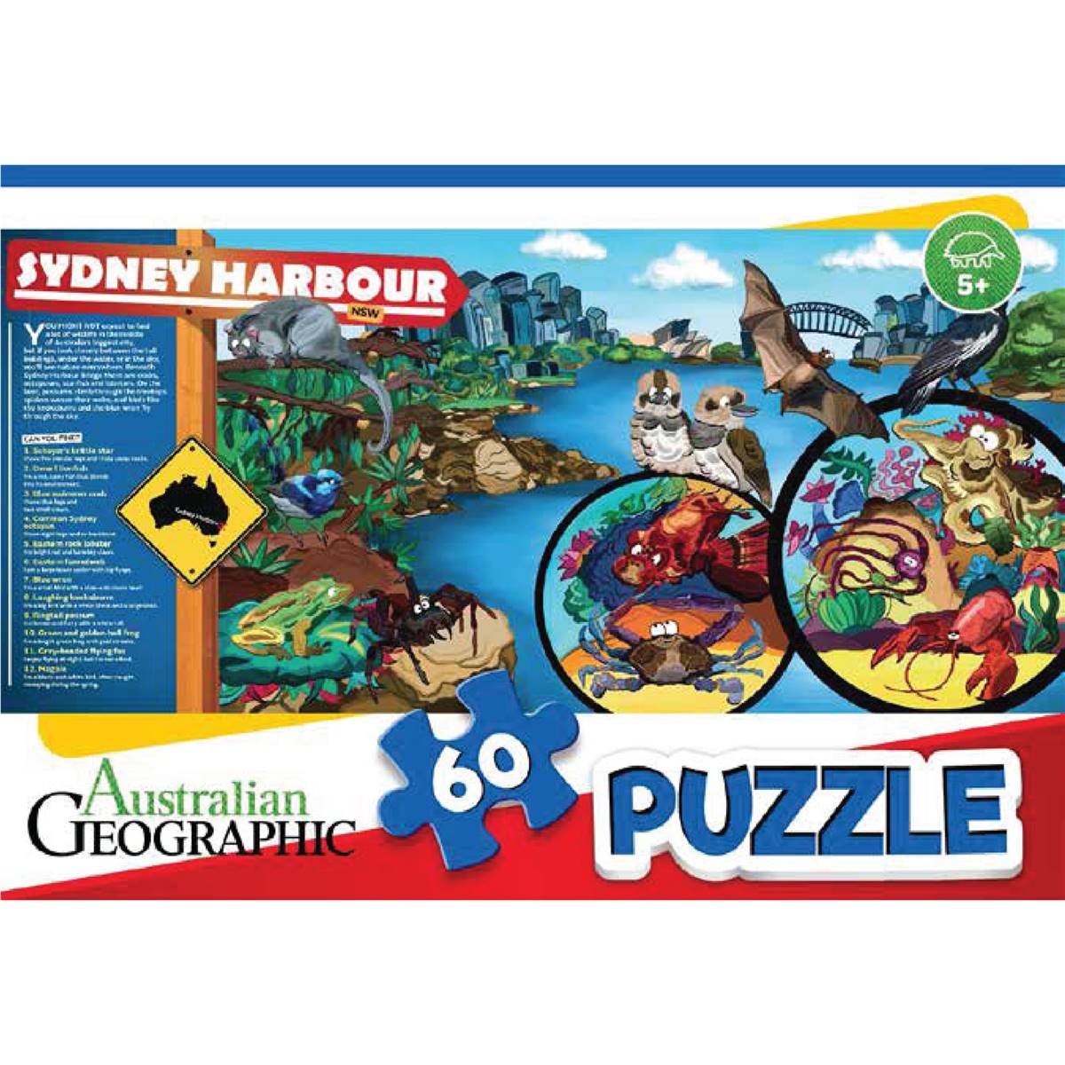 Australian Geographic Puzzle Each | Woolworths
