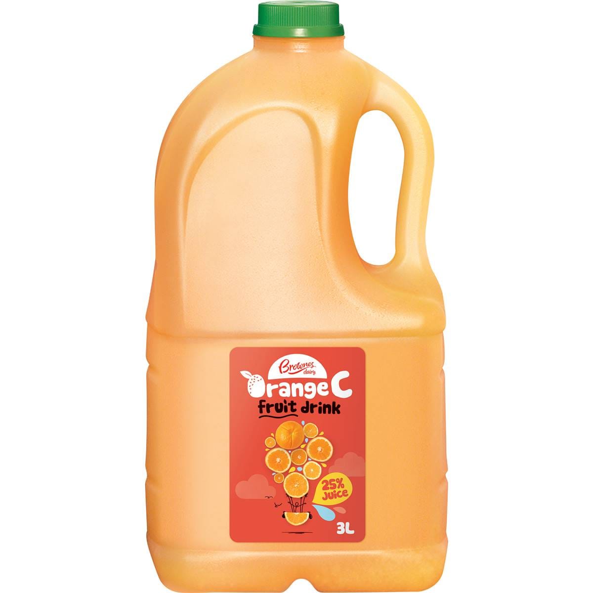 Brownes Orange 25% Fruit Drink 3l | Woolworths