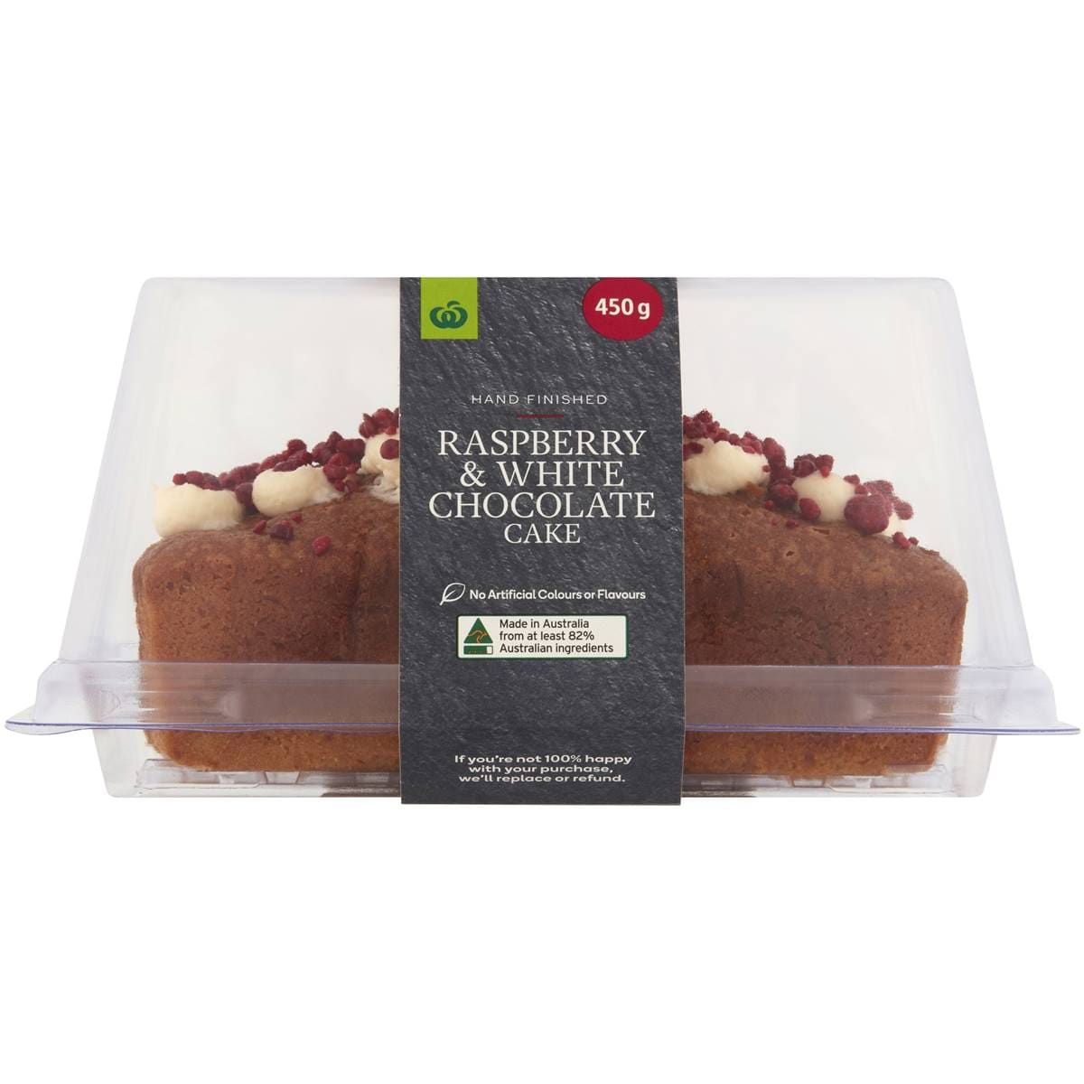 Woolworths Raspberry & White Chocolate Loaf Cake 450g | Woolworths