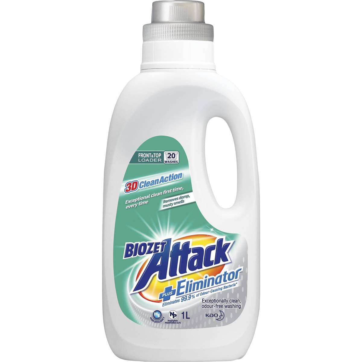 Biozet Attack Plus Odour Eliminator Liquid 1l | Woolworths