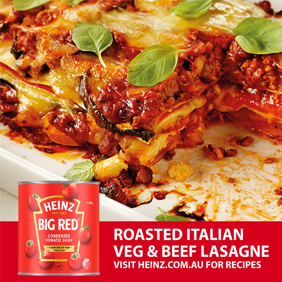 Heinz Big Red Condensed Tomato Soup 820g | Woolworths Heinz Big Red Condensed Tomato Soup 820g | Woolworths