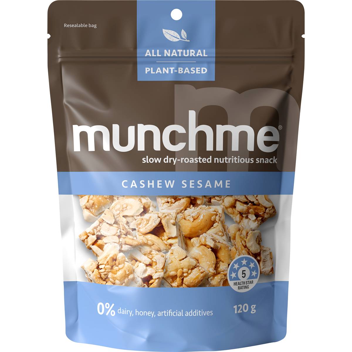 Munchme Cashew Sesame 120g | Woolworths