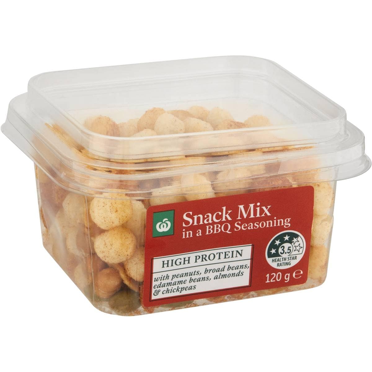 Woolworths Snack Pot High Protein Bbq Mix 120g | Woolworths