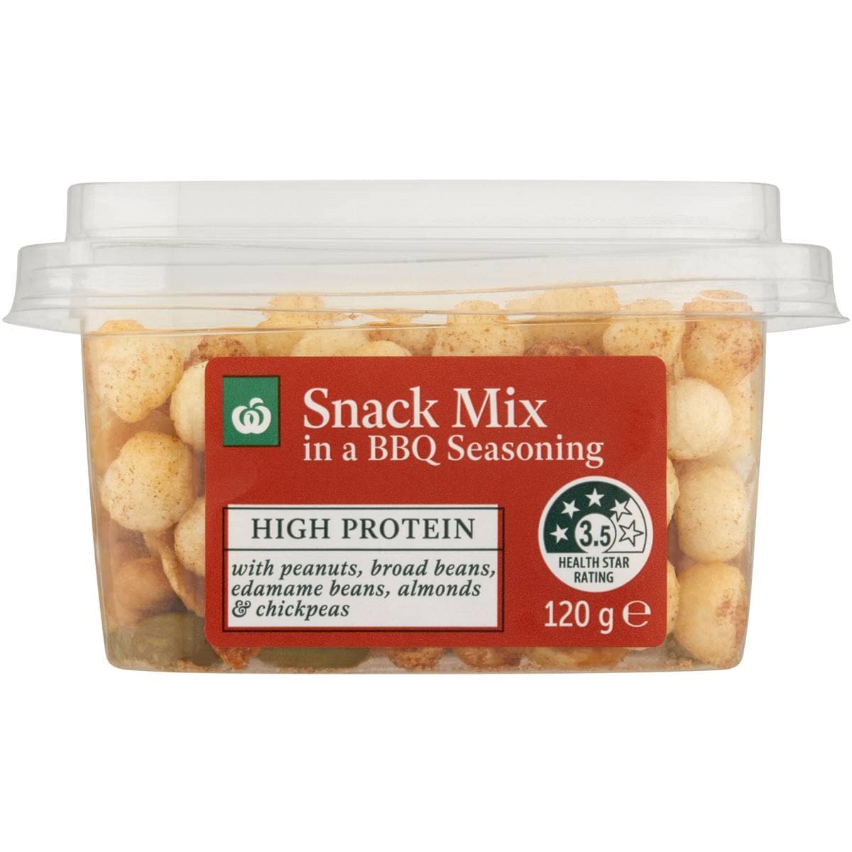 Woolworths Snack Pot High Protein Bbq Mix 120g | Woolworths