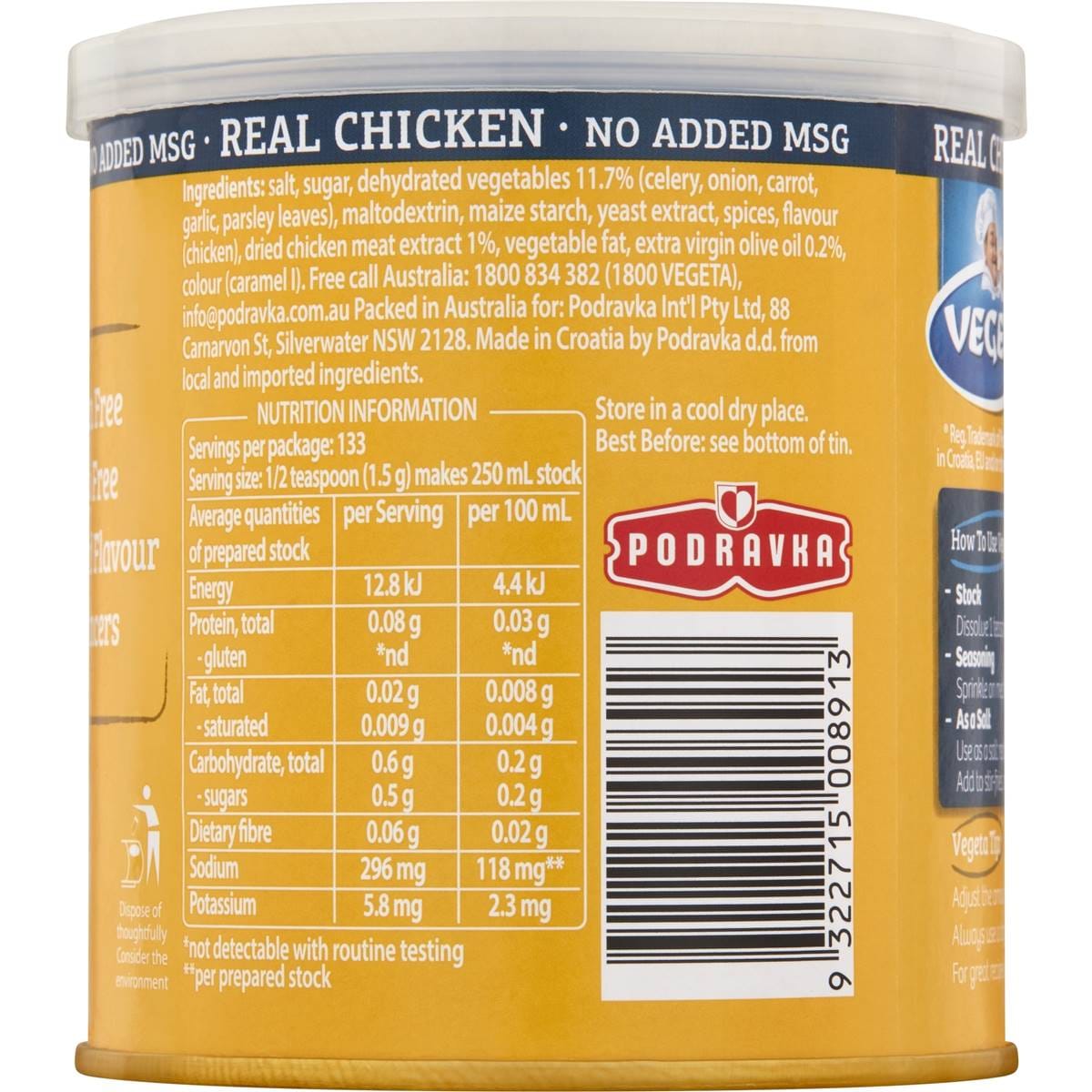 Vegeta Chicken Stock Powder at Harold Chappell blog