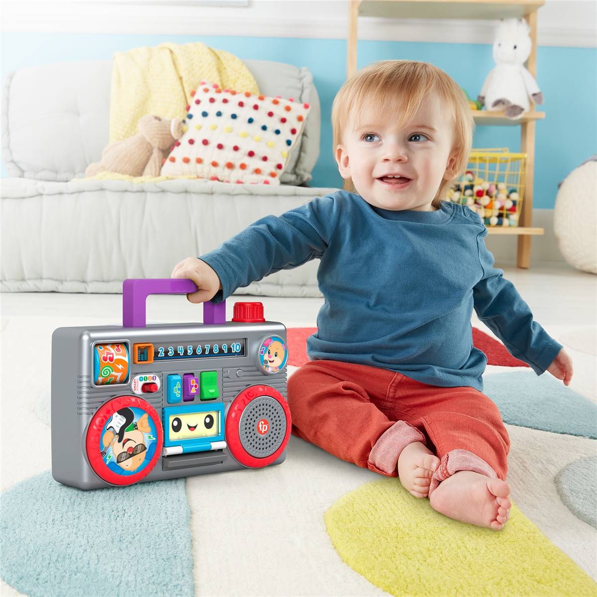 Fisher-price Laugh & Learn Busy Boombox Each | Woolworths