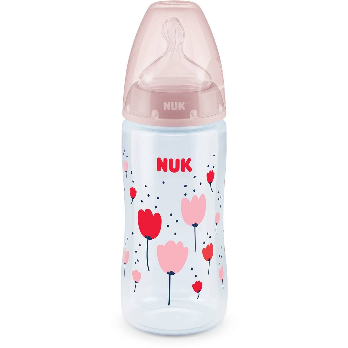 Nuk First Choice Feeding Bottle 300ml 6-18 Months 2 Pack | Woolworths