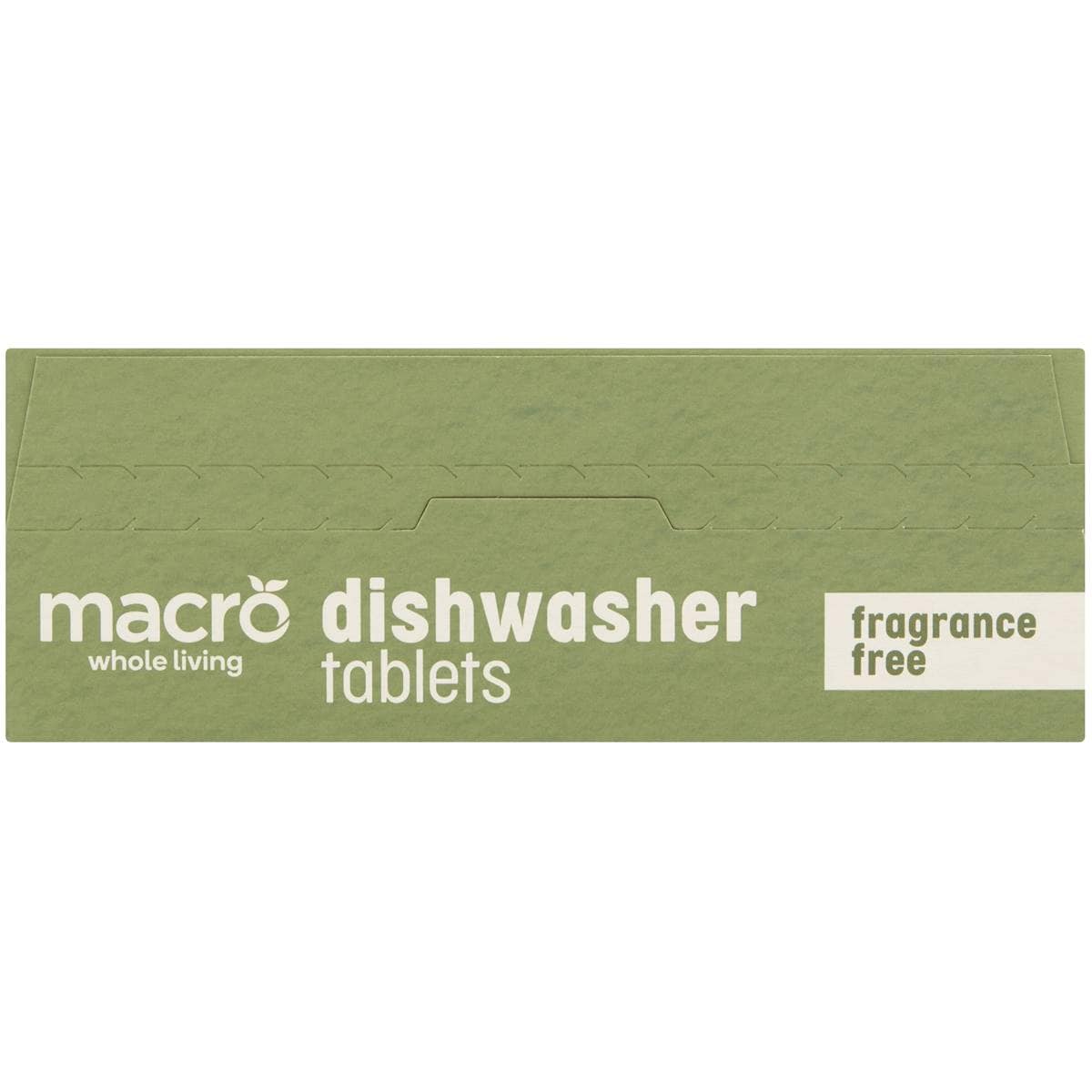 Macro Dishwasher Tablets Fragrance Free 50 Pack | Woolworths