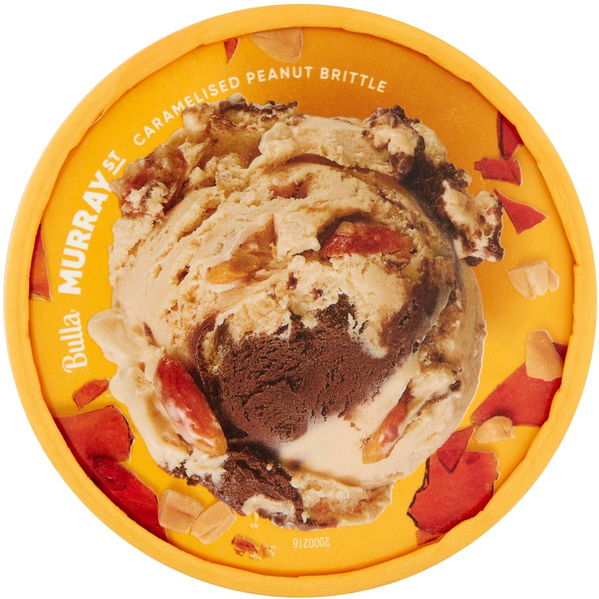 Bulla Murray Street Caramelised Peanut Brittle 460ml | Woolworths