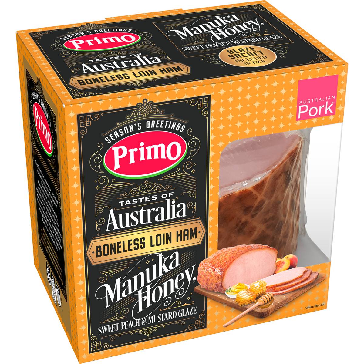 Primo Tastes Of Australia Boneless Loin Ham Manuka Honey 600g - 800g ...
