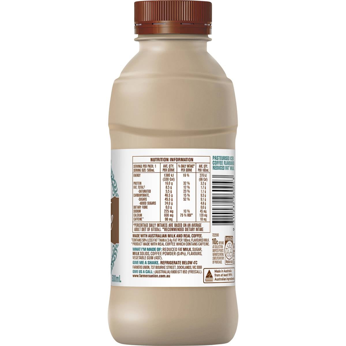 Farmers Union Iced Coffee 500ml | Woolworths