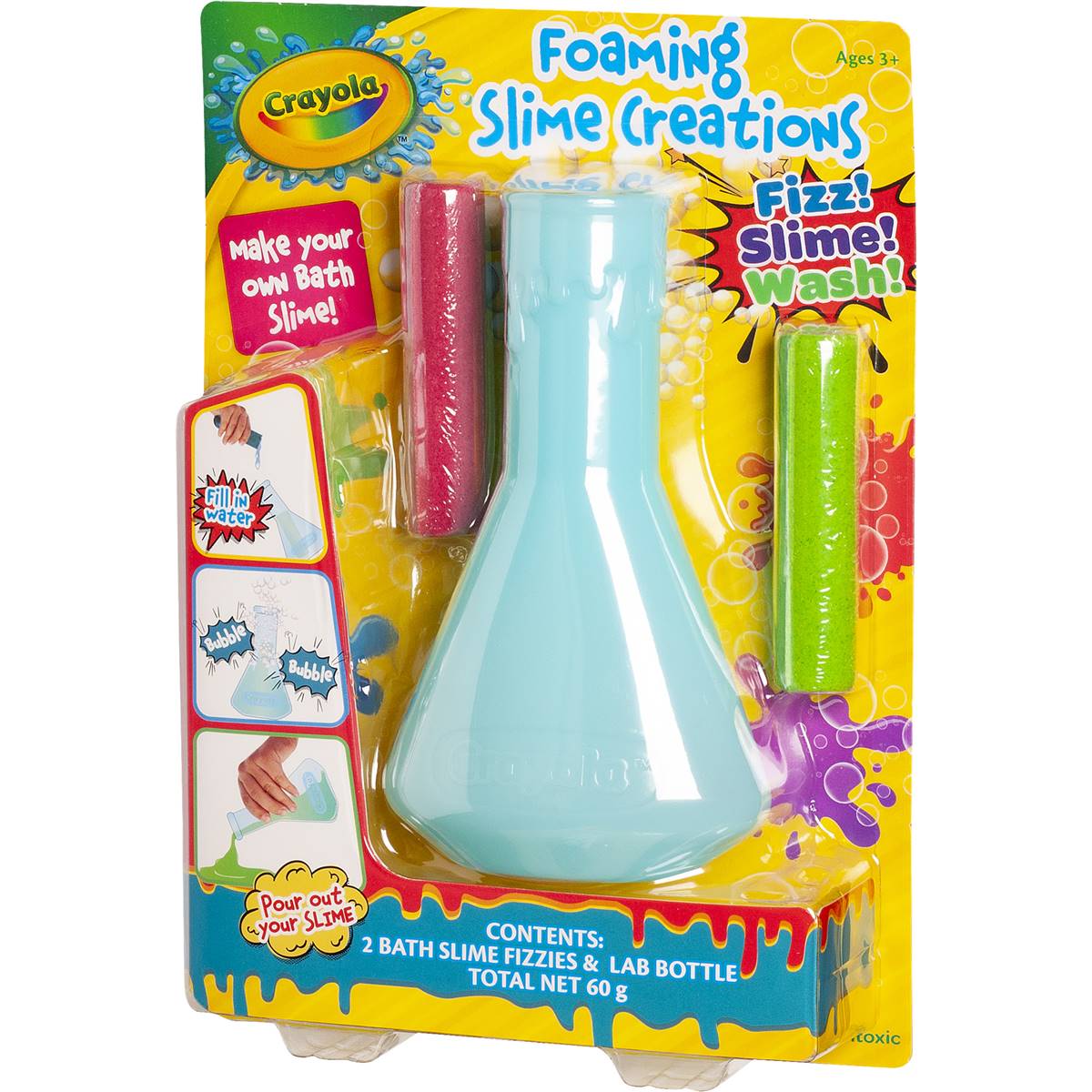 Crayola Foaming Slime Creations Each | Woolworths