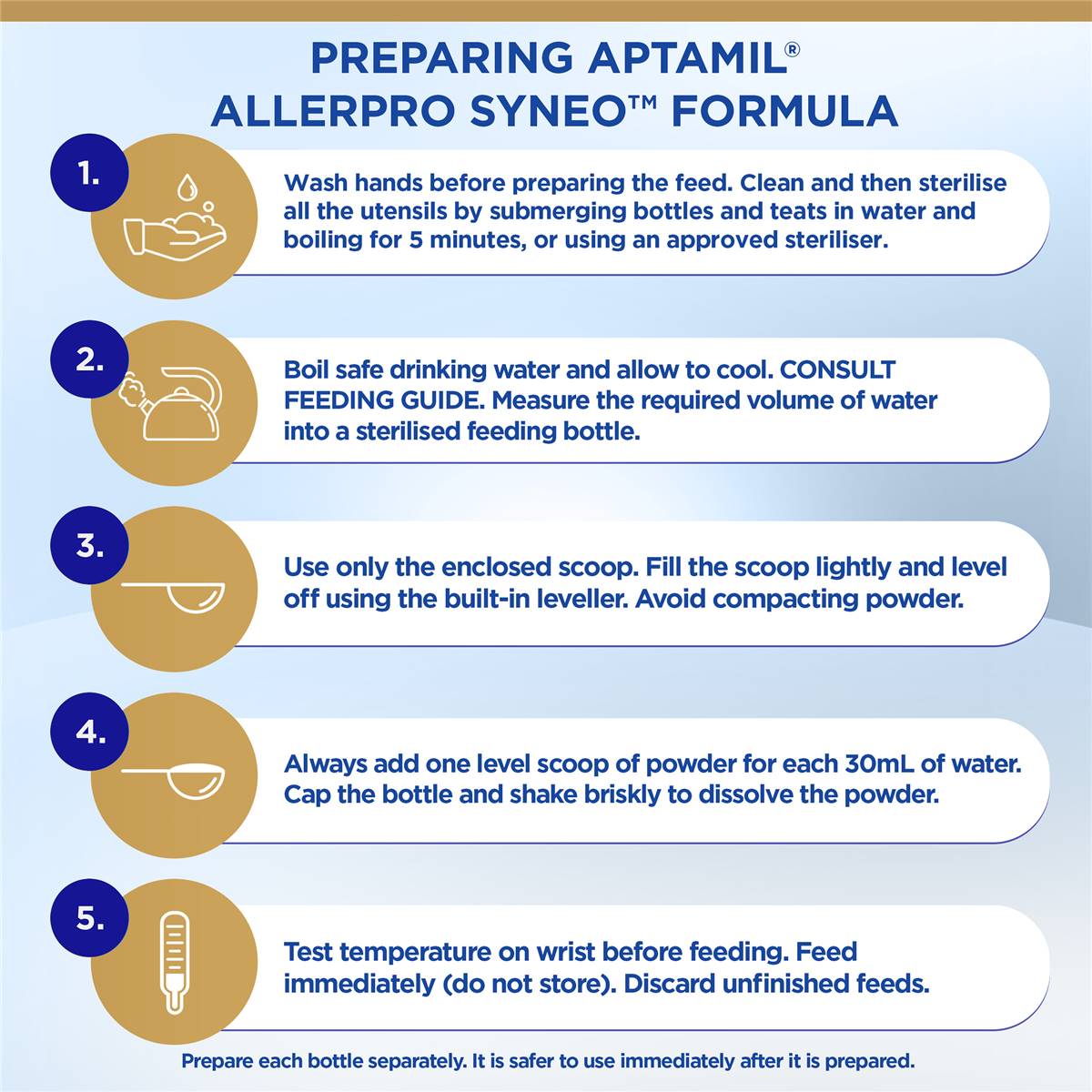 Aptamil Allerpro Syneo 1 Baby Formula Allergy From Birth To 6 Months ...