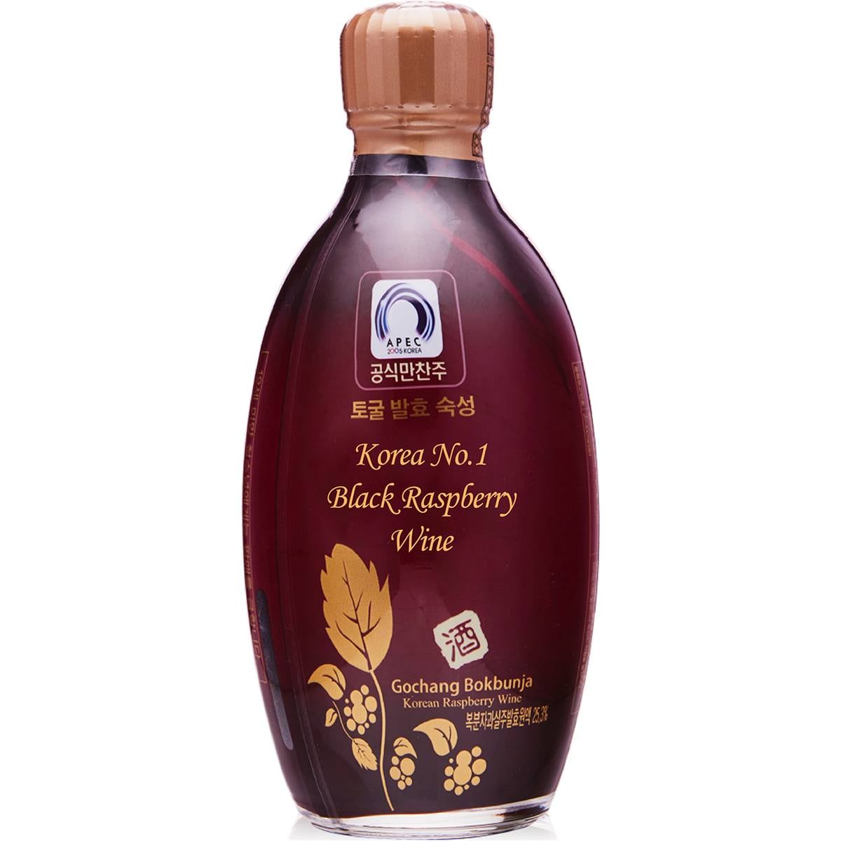 Gochang Bokbunja Black Raspberry Wine 375ml | Woolworths