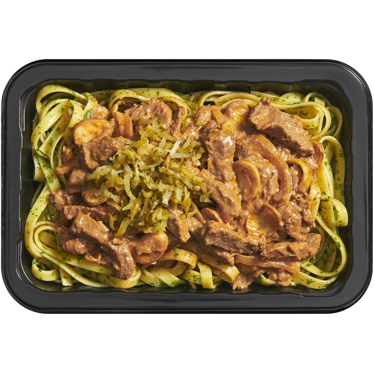 My Muscle Chef Beef Stroganoff Fettuccine Chilled Meal 330g | Woolworths
