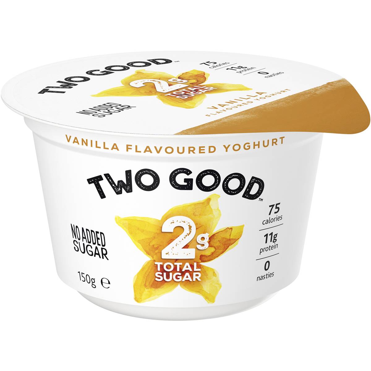 Two Good Vanilla Yoghurt 150g | Woolworths
