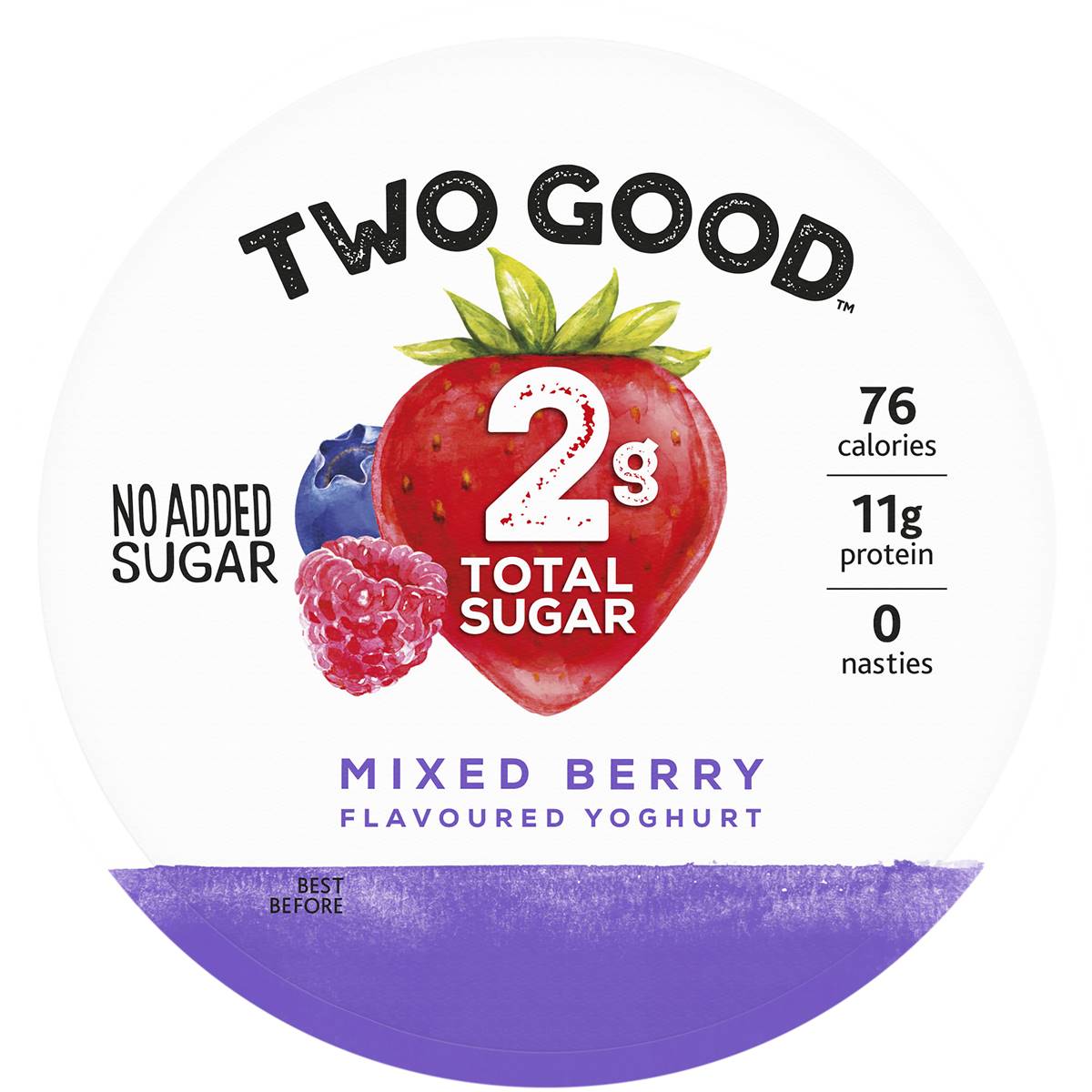 Two Good Mixed Berry Yoghurt 150g | Woolworths