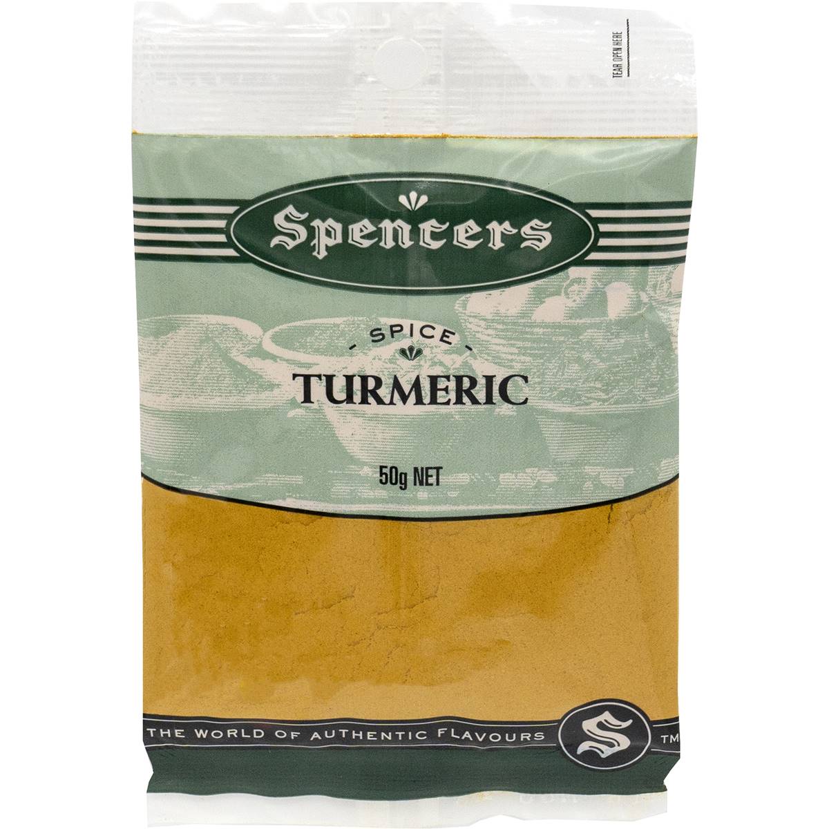 Spencers Turmeric Sachet 50g | Woolworths