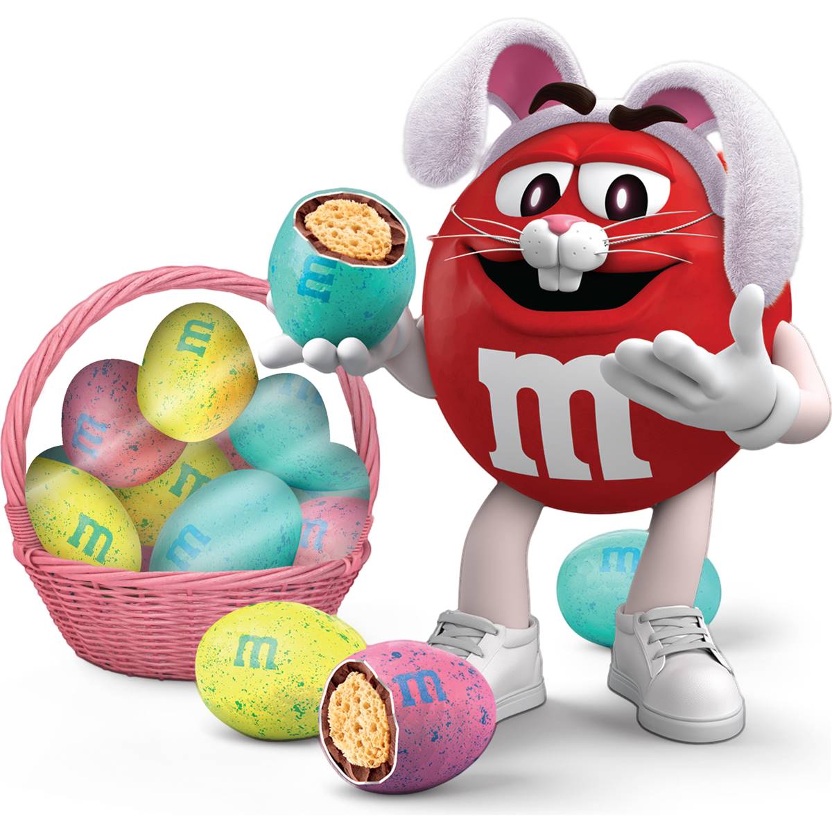 M&m's Crispy Speckled Chocolate Easter Eggs Share Bag 150g | Woolworths