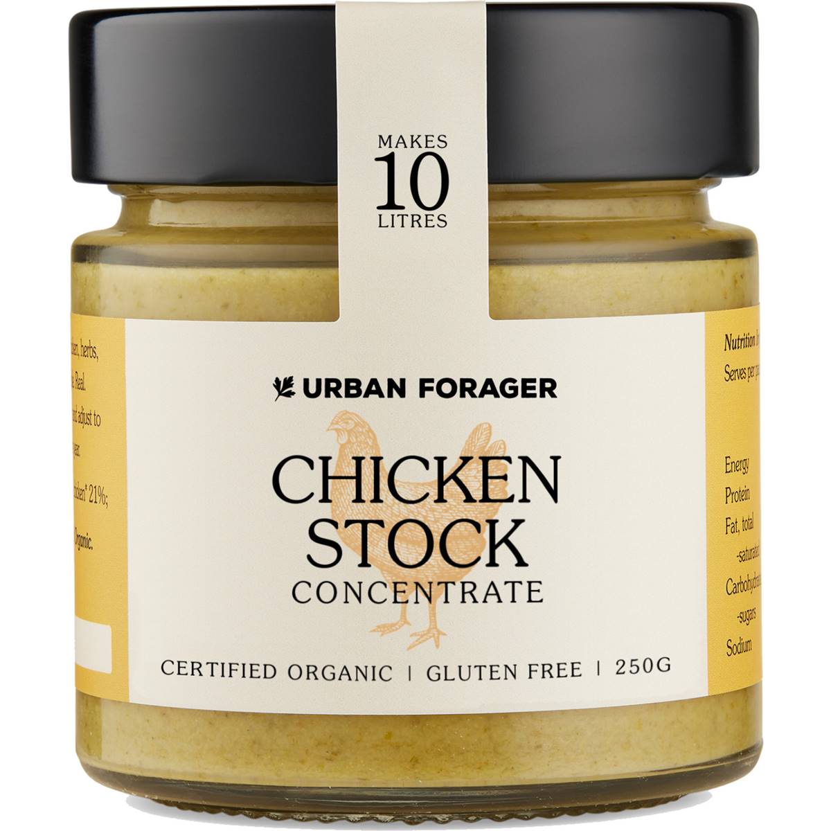 Urban Forager Organic Chicken Stock Concentrate 250g | Woolworths