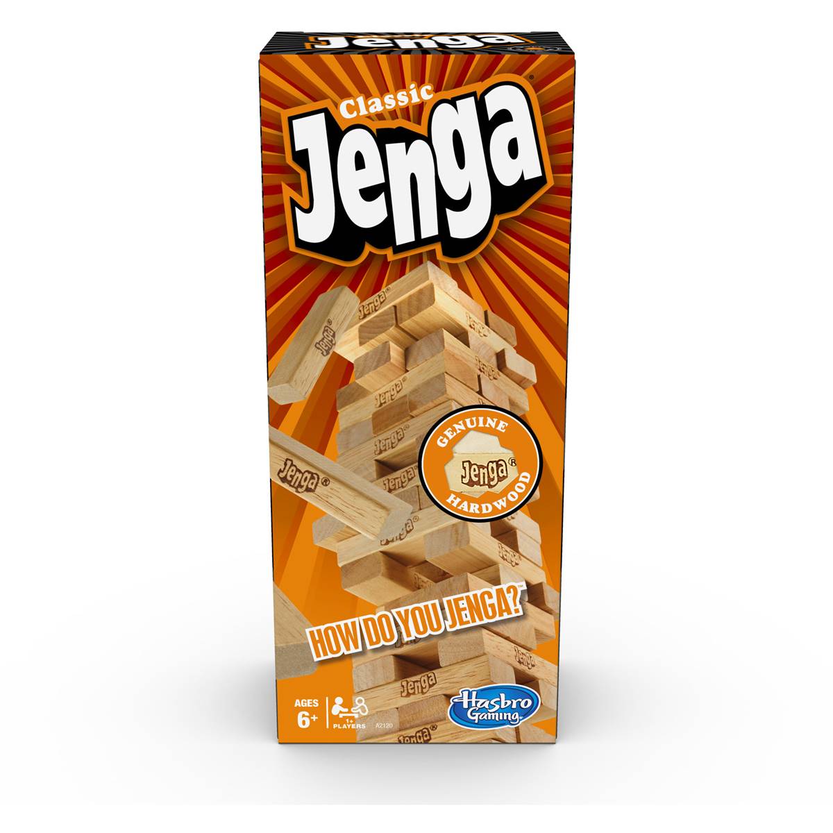 Hasbro Classic Jenga Game Each | Woolworths
