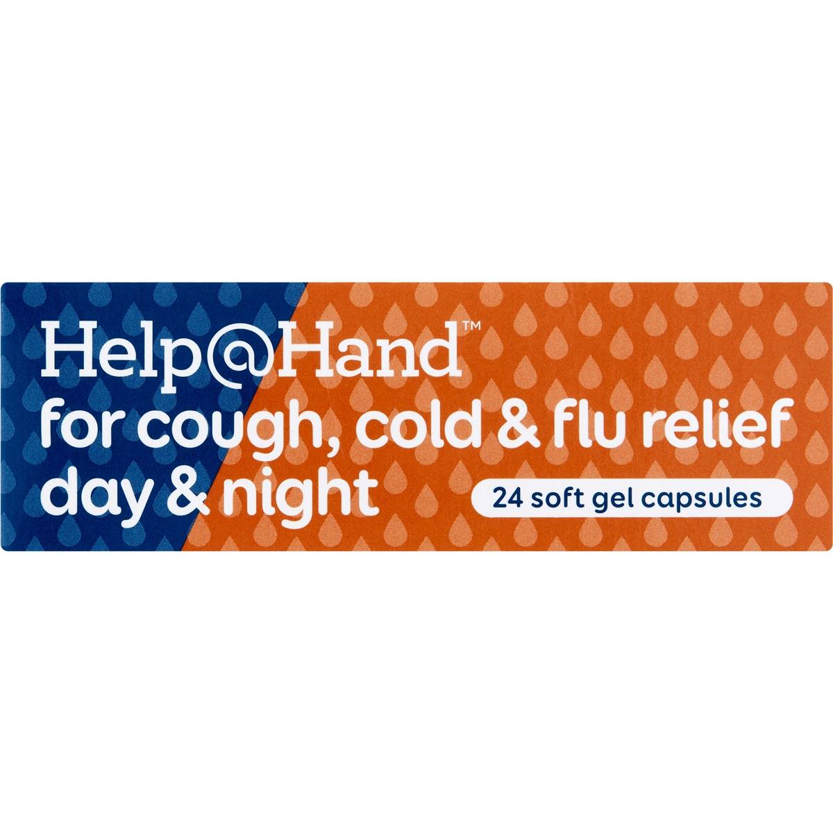 Help@hand Cough, Cold & Flu Soft Gel Caps 24 Pack | Woolworths