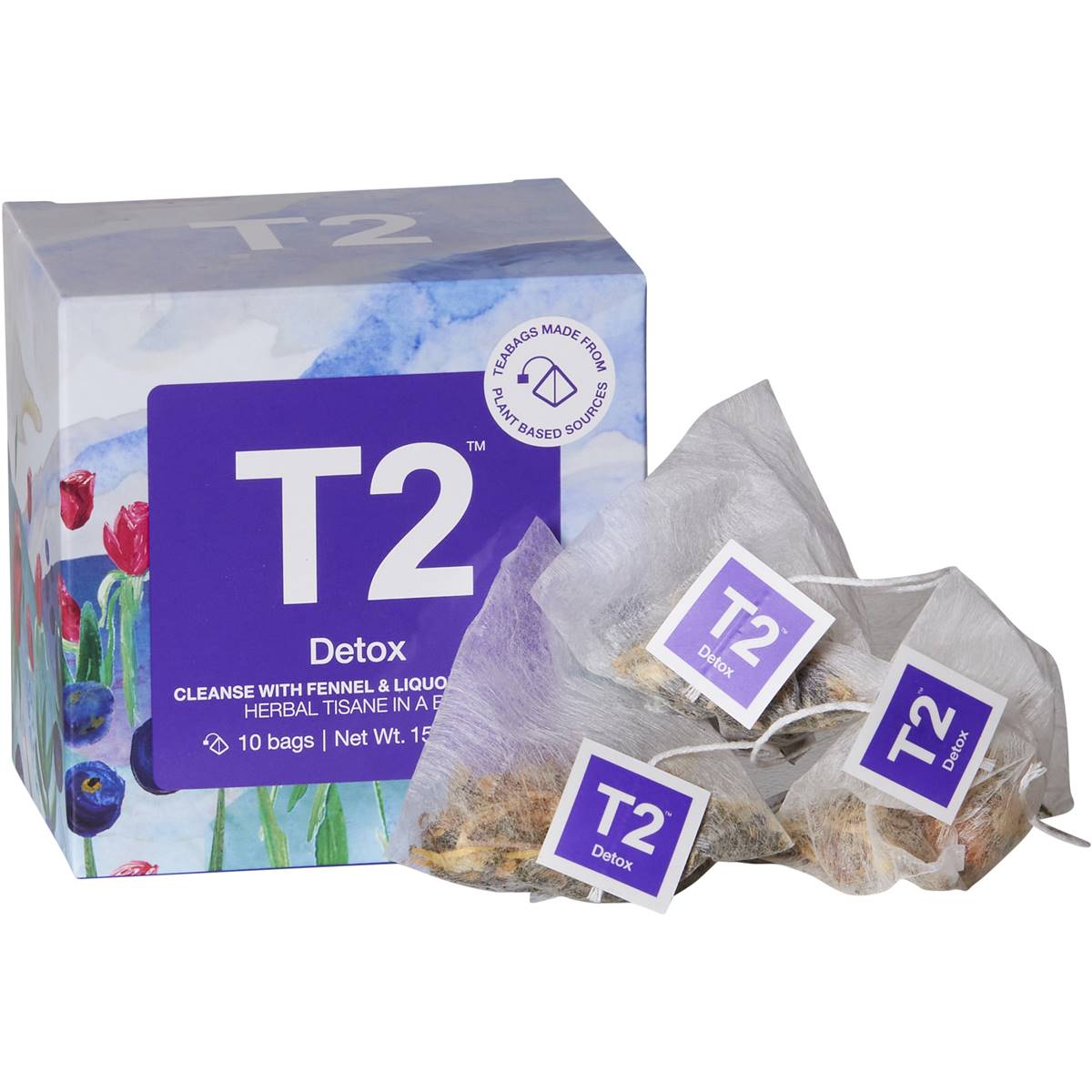 T2 Tea Detox Tea Bags 10 Pack | Woolworths
