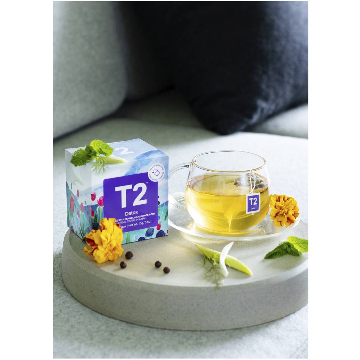 T2 Tea Detox Tea Bags 10 Pack | Woolworths