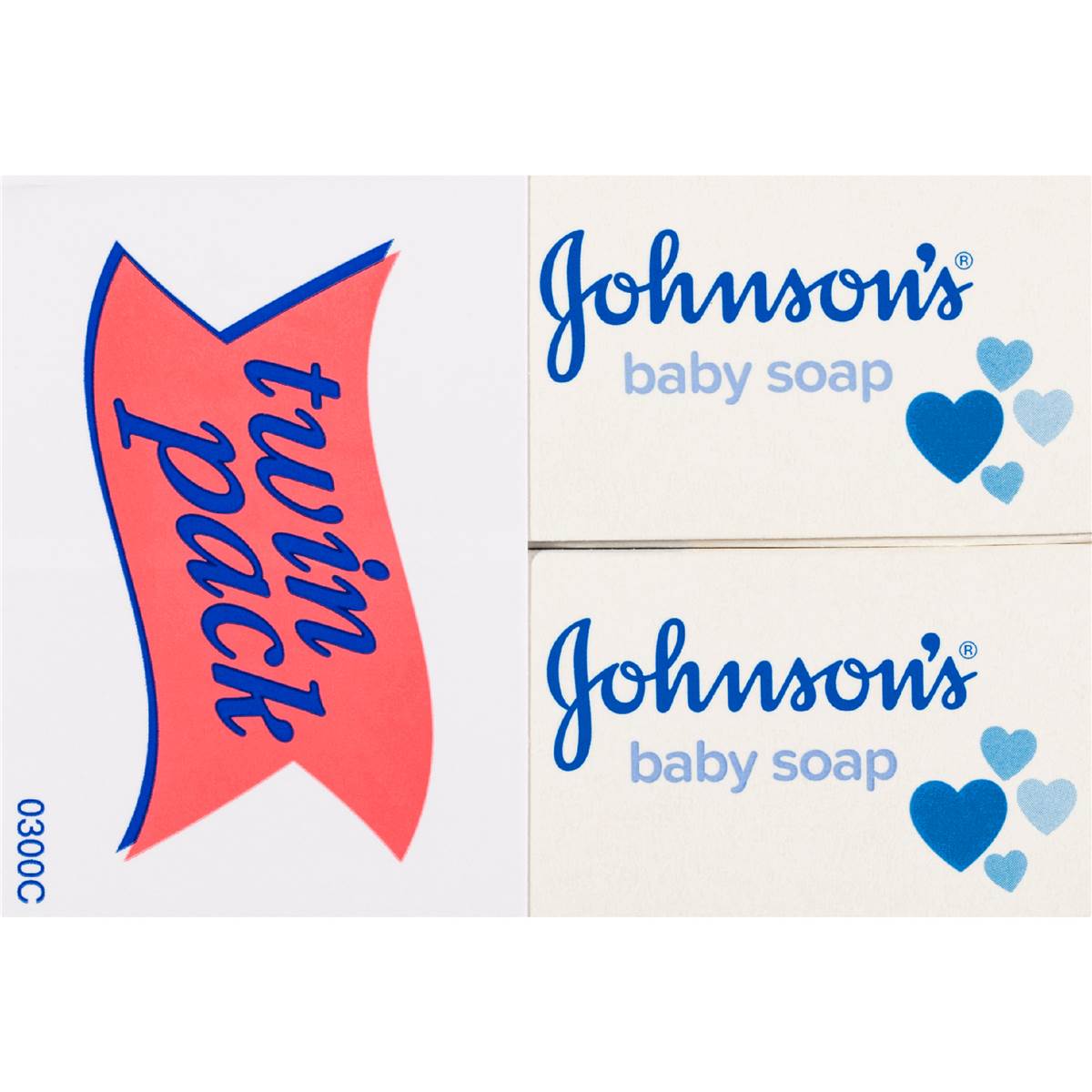 Johnson's Gentle Moisturising Baby Soap Bar Twin Pack 2 X 95g | Woolworths
