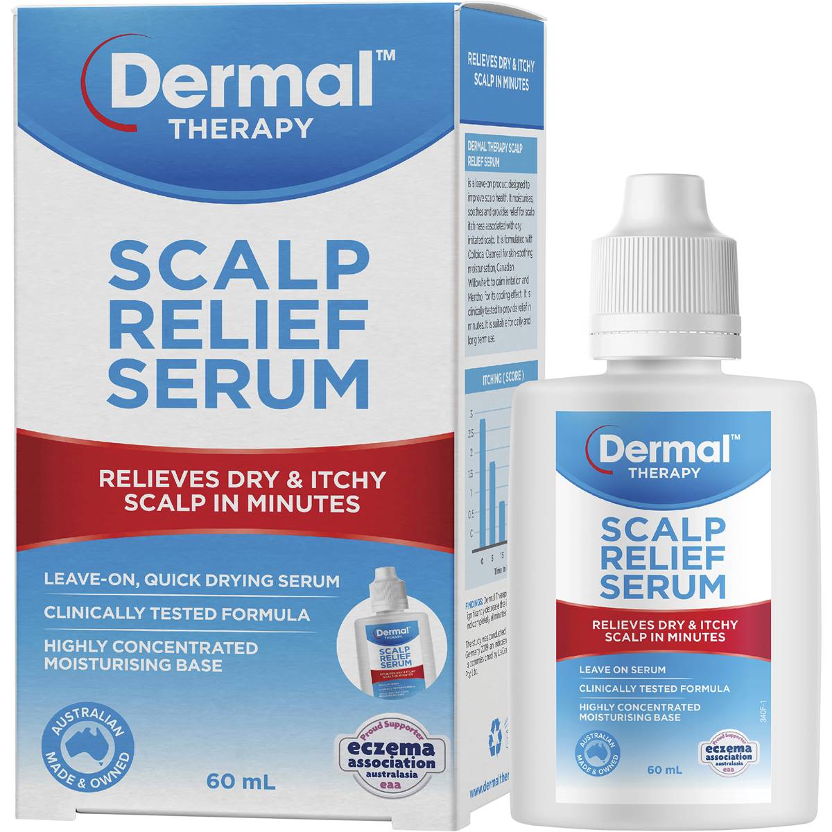 Dermal Therapy Scalp Relief Serum 60ml | Woolworths