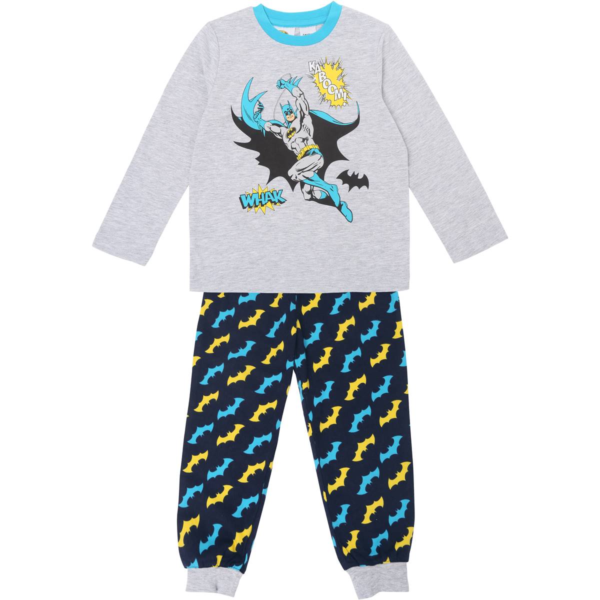 Warner Bros Batman Knit Boys Pyjamas Size 2 Each | Woolworths