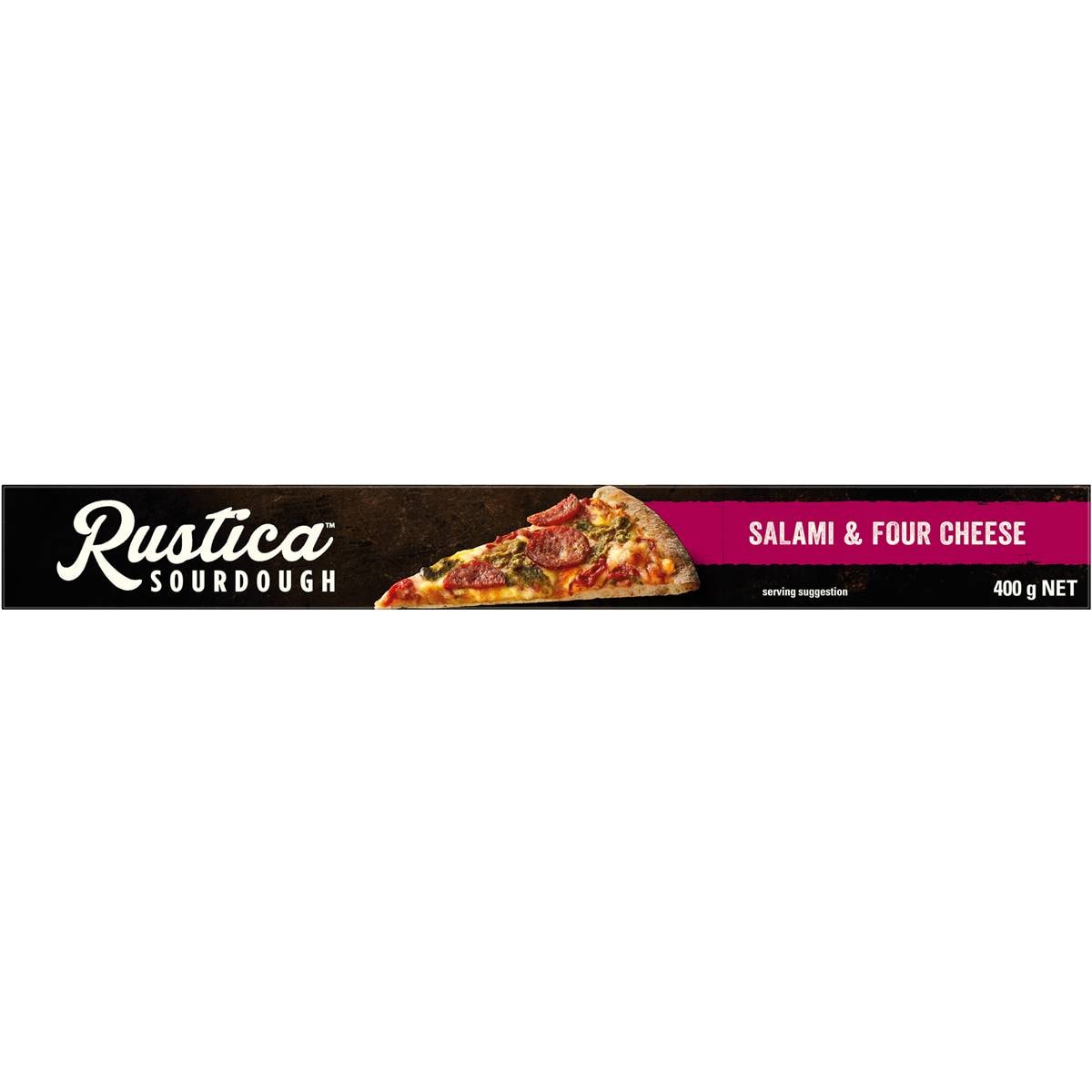 Mccain Rustica Sourdough Salami & Four Cheese Pizza 400g | Woolworths