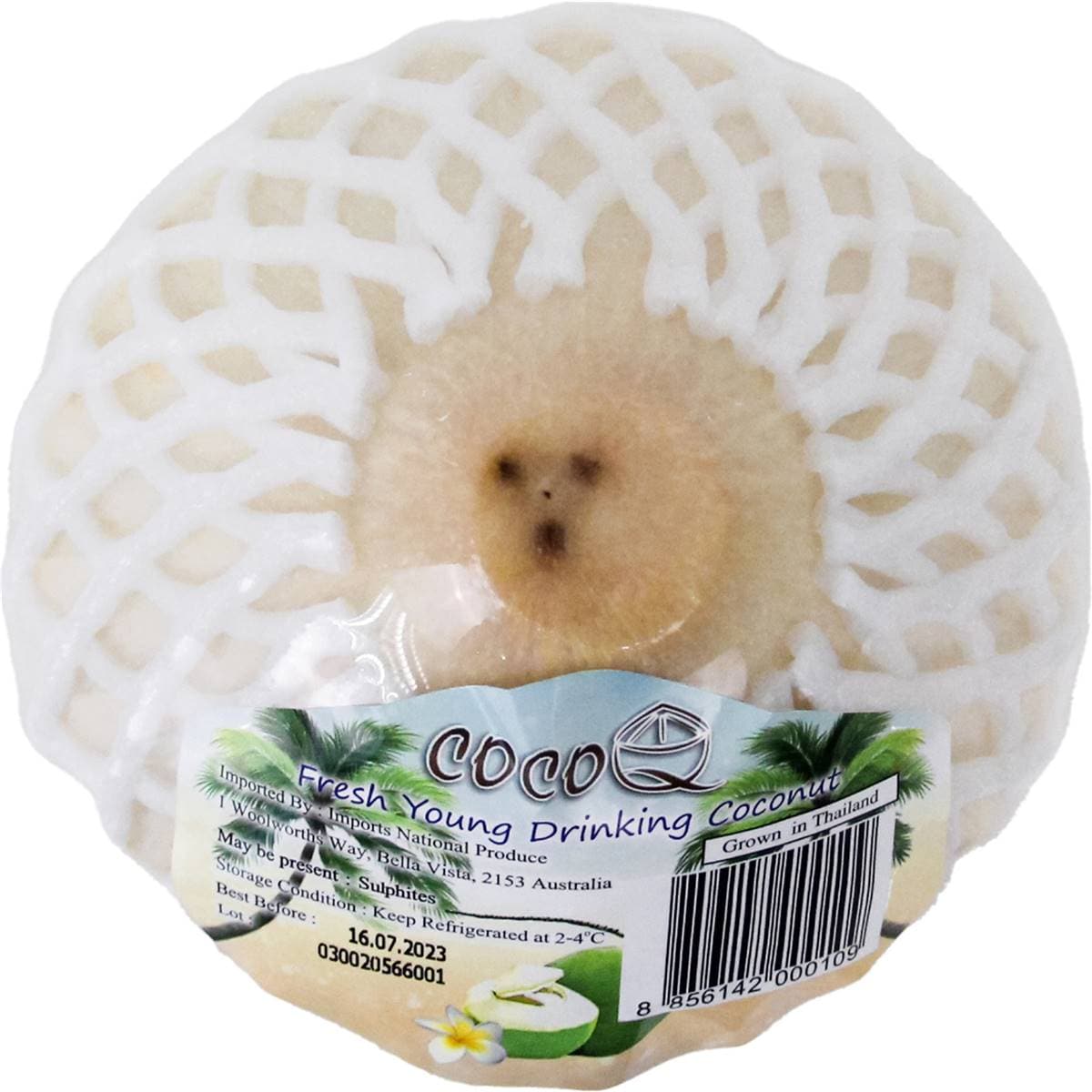 Coco Q Green Drinking Coconut Each | Woolworths