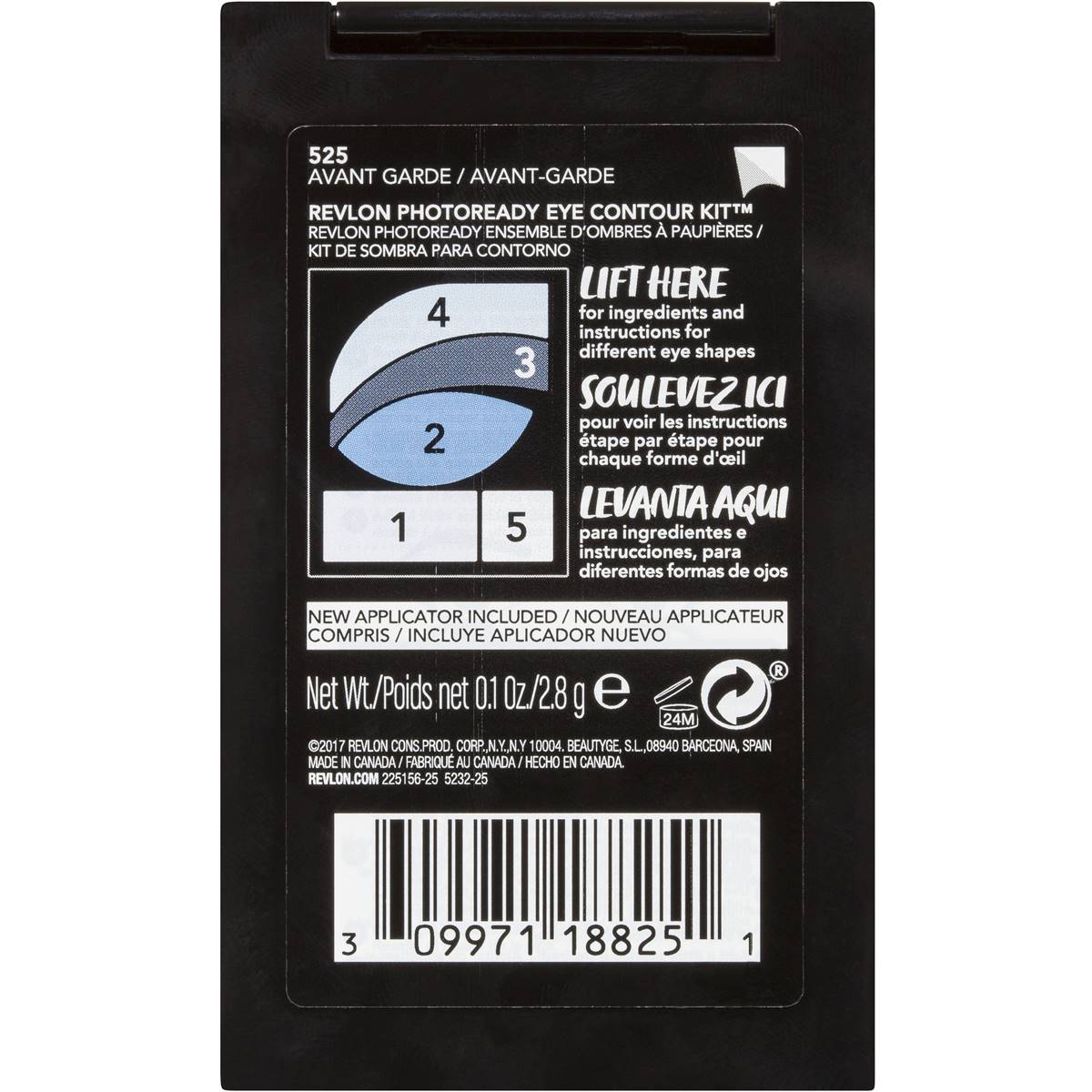 Revlon Photoready Eye Contour Kit Avant Garde 2.8g | Woolworths