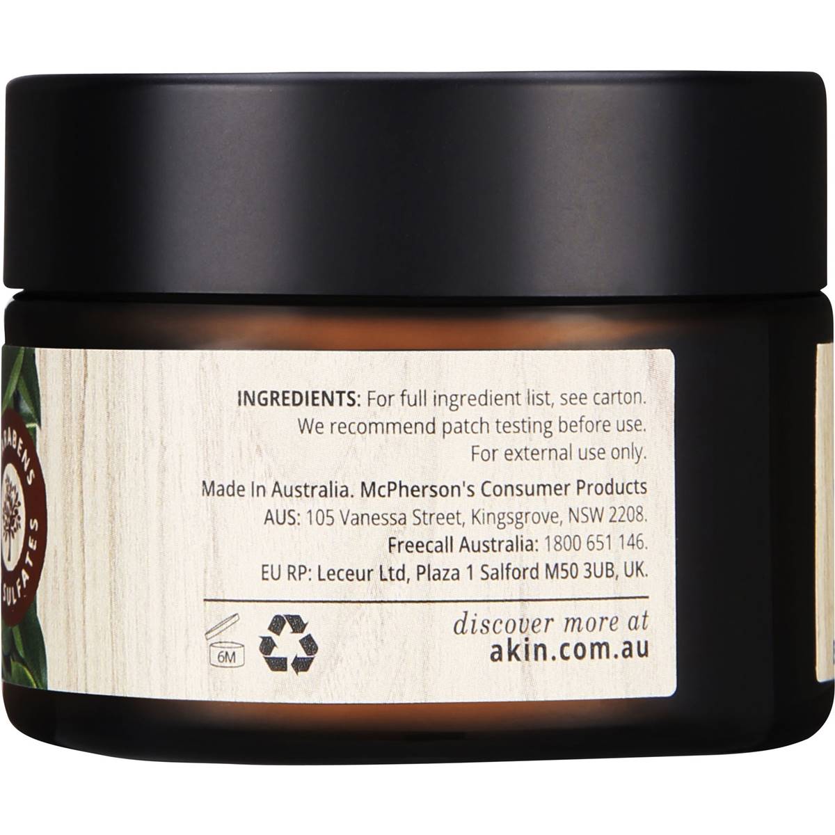 Akin Replenishing Antioxidant Night Cream 50ml | Woolworths