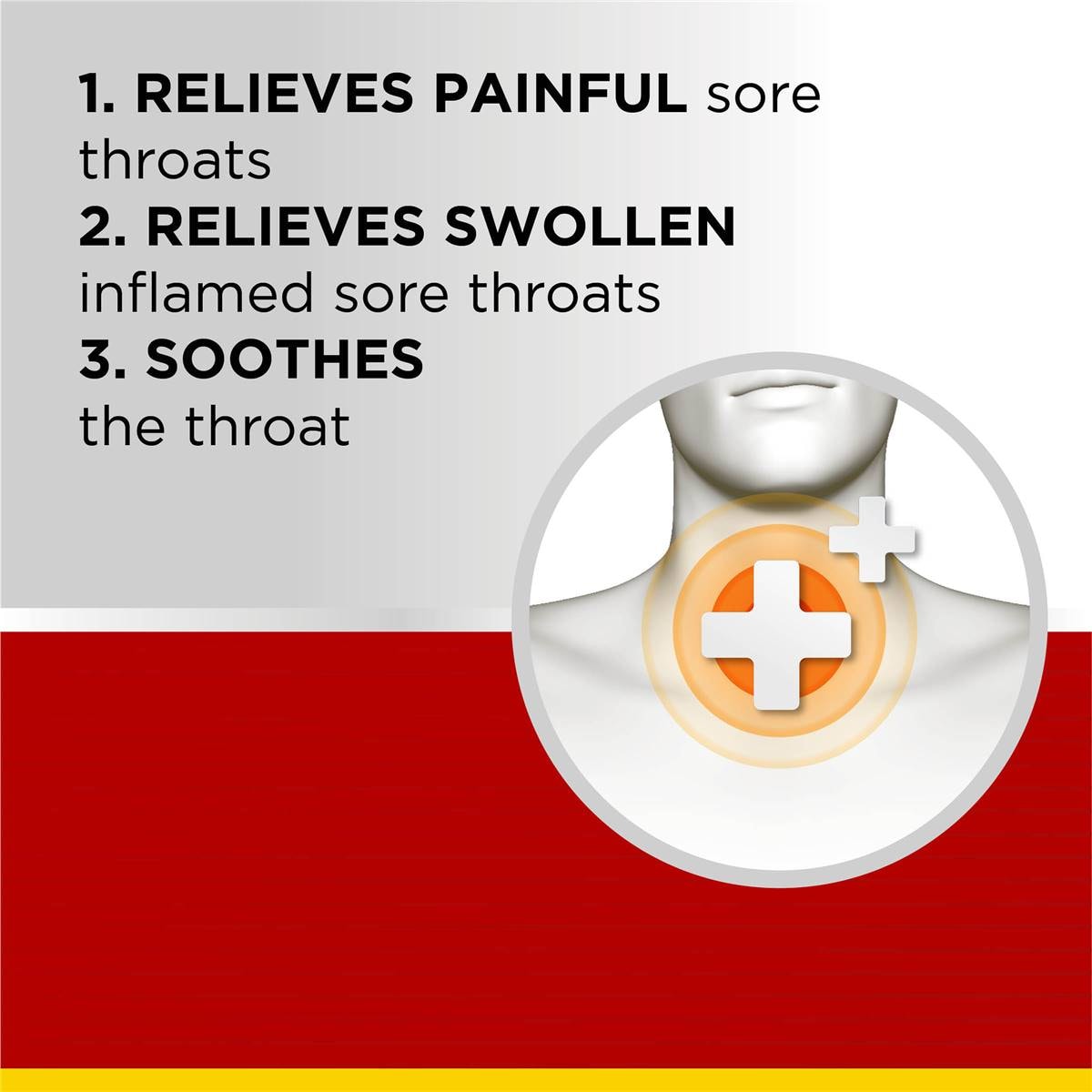 Strepfen Intensive Throat Lozenges Honey & Lemon 16 Pack | Woolworths