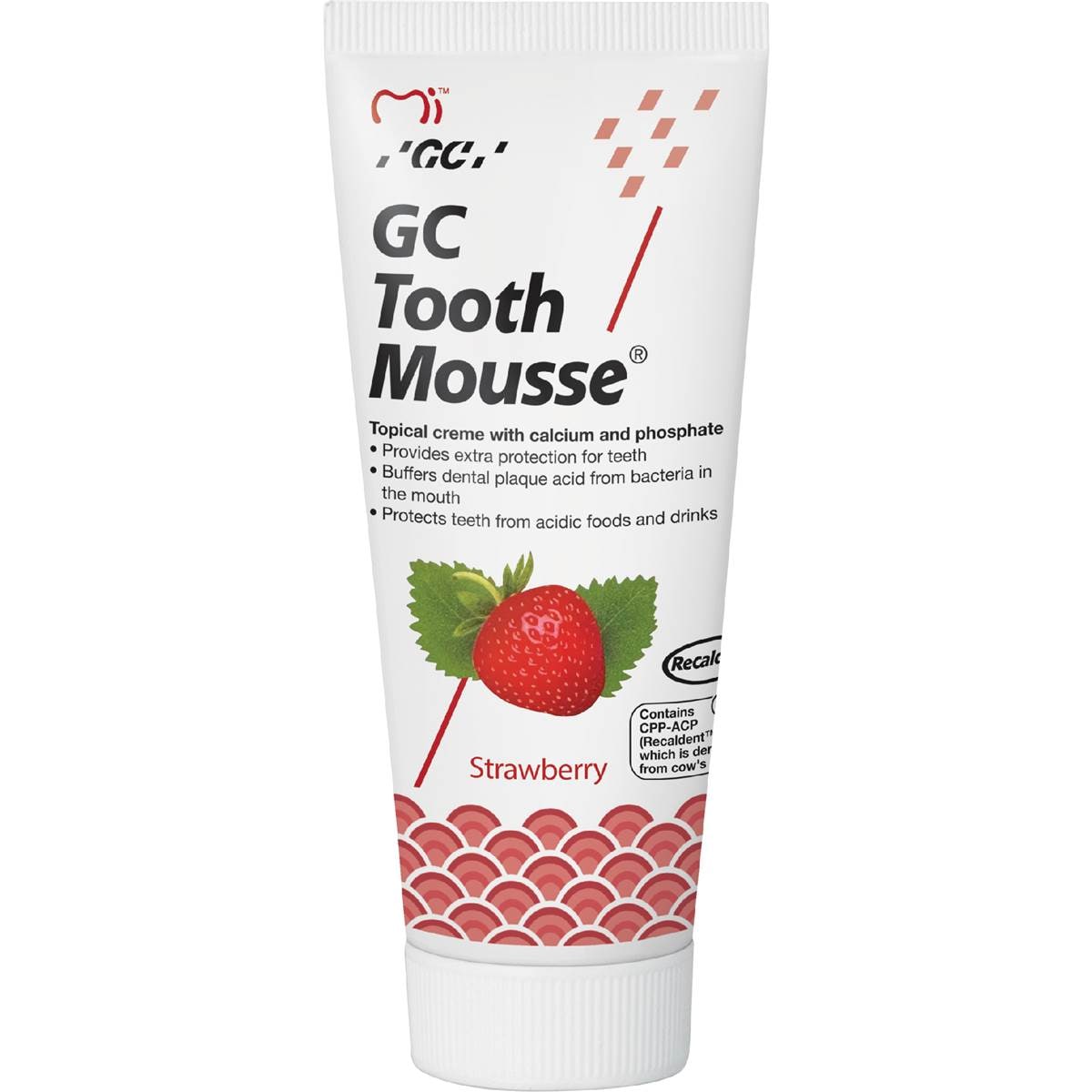 Gc Tooth Mousse Strawberry 40g | Woolworths
