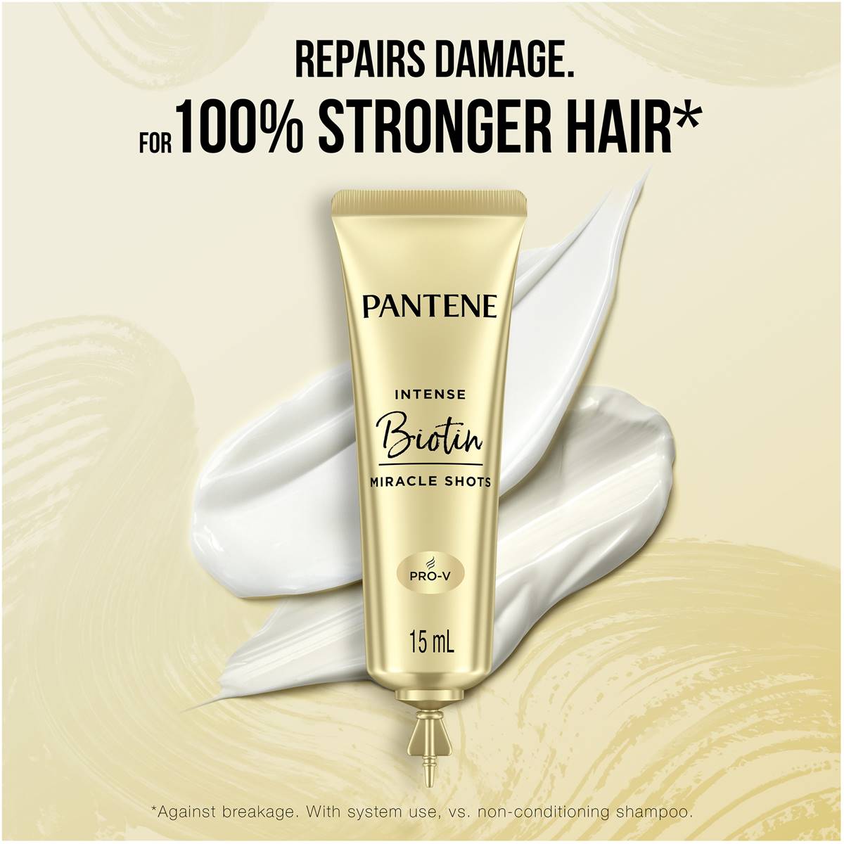 Pantene Biotin Hair Moisture Treatment Shots For Dry, Damaged Hair ...