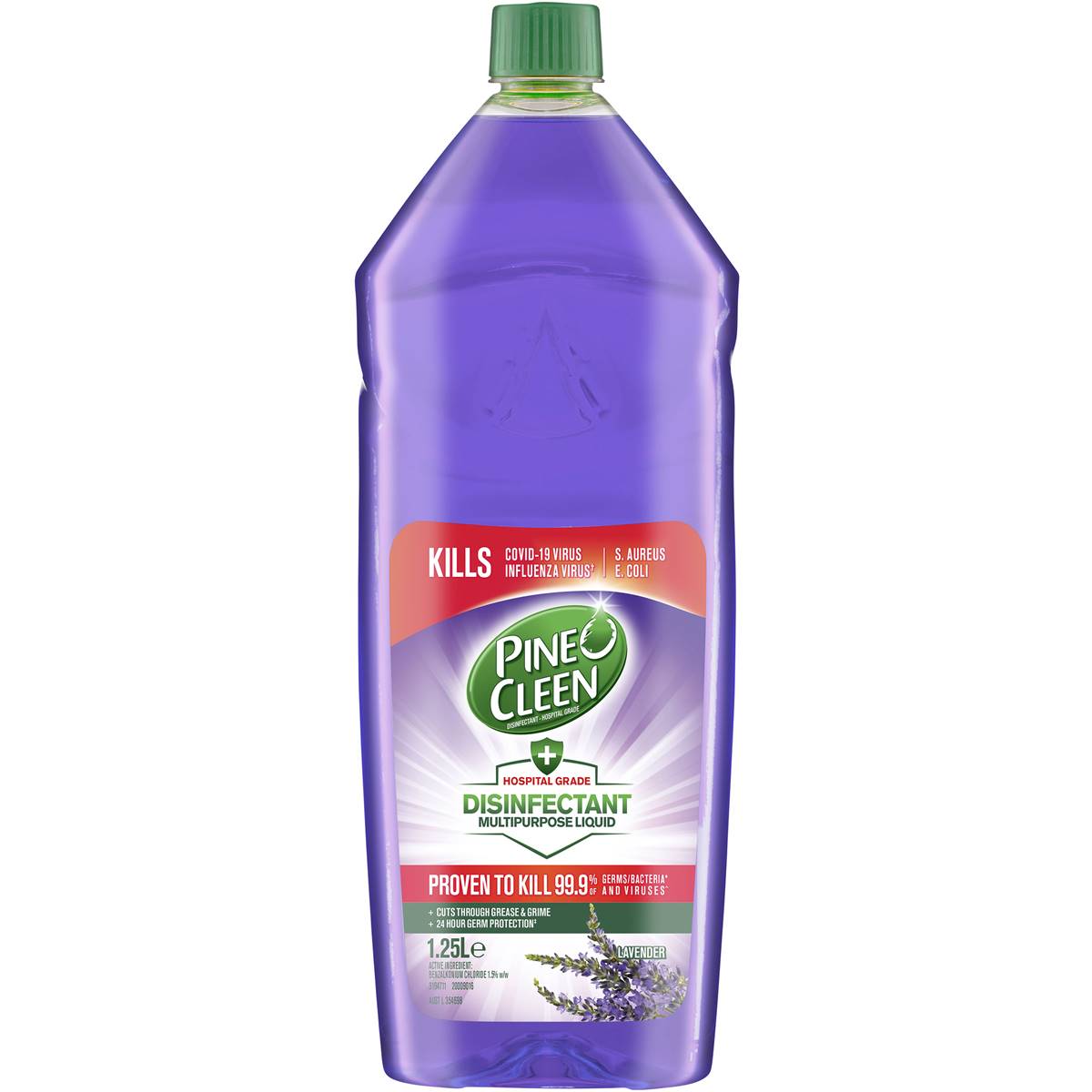 Pine O Cleen Antibacterial Liquid Disinfectant Lavender 1.25l | Woolworths