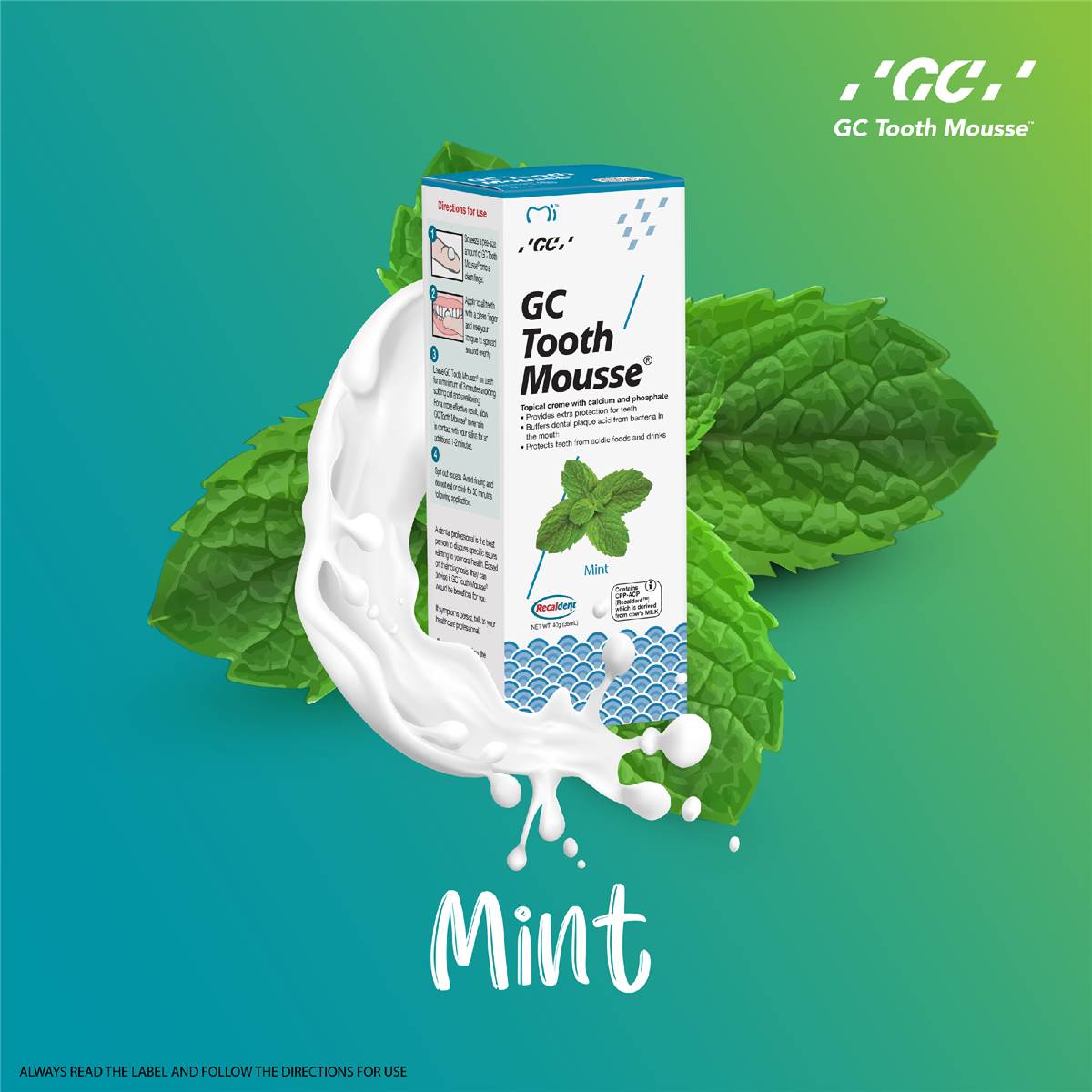 Gc Tooth Mousse Mint 40g | Woolworths
