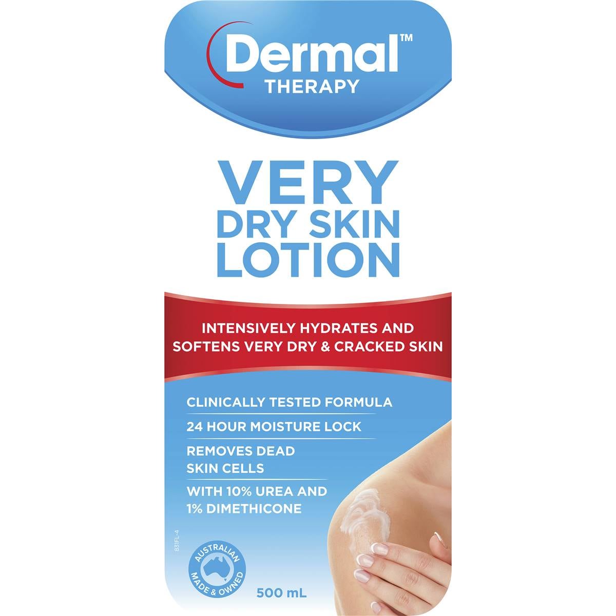 Dermal Therapy Very Dry Skin Lotion 500ml | Woolworths